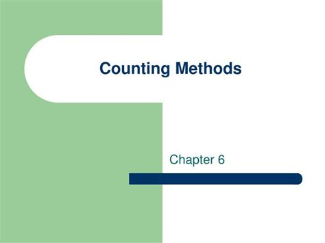 ppt counting methods powerpoint presentation free download id 5877121