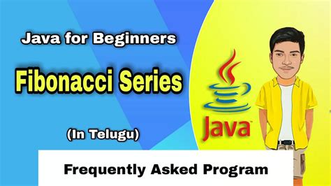 Fibonacci Series In Java Frequently Asked Java Program Java