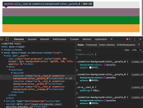 CSS Modules Redudant Styles Injected To When Accessing Page Directly Issue Nuxt Nuxt