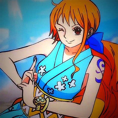 One Piece World Nami One Piece Photo Polaroid Nami Swan I Loved You