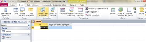 Base De Datos Consultas En Access 2010