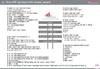 FD Io VPP Tap Inject With Sample Plugins PPT