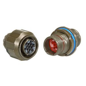 Conector micro D Amphenol Aerospace de dados para aeronave para cartões