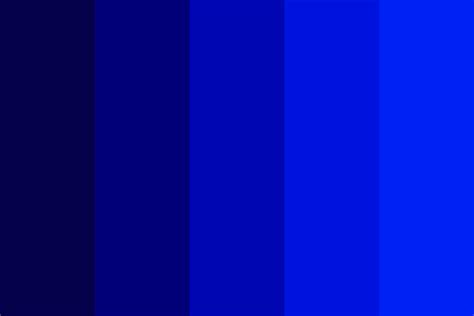 Deep Blue Color Palette