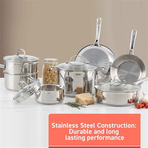 T Fal Stainless Steel Cookware Set Review Best Kitchen Reviews
