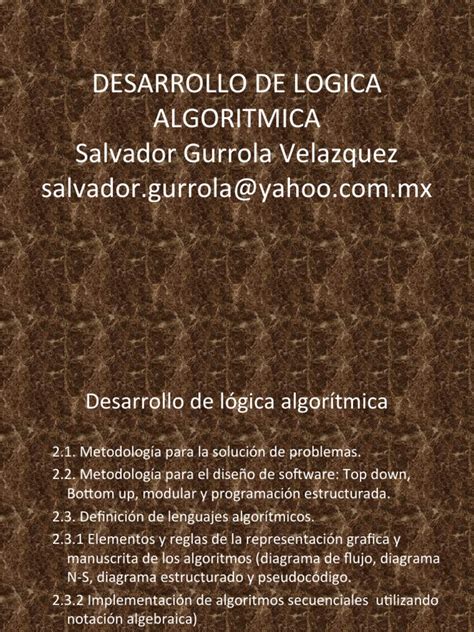 Desarrollo De Logica Algoritmica