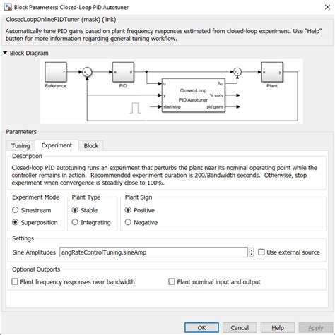 PID Autotuning For UAV Quadcopter MATLAB Simulink