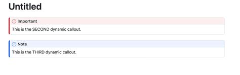 R Unable To Format A Dynamically Created Quarto Callout Correctly