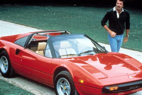 Ferrari Driven By Tom Selleck On ‘magnum Pi To Be Auctioned
