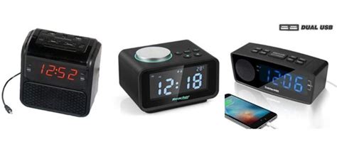 Top Best Alarm Clock Radio Usb Ports Why We Like This AU
