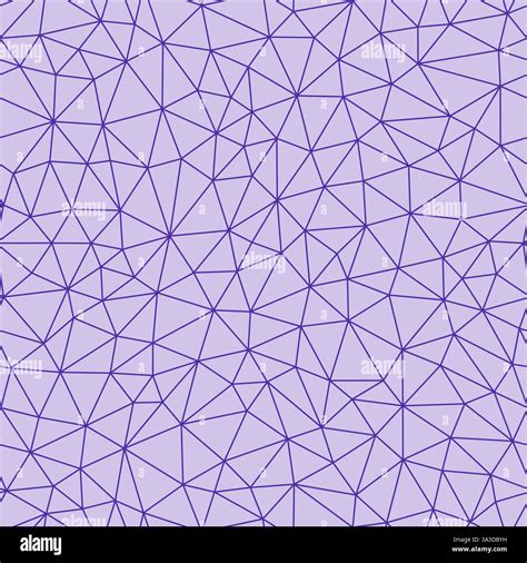 Geometric Pattern Deep Purple Color Small Triangles Size Light Lines