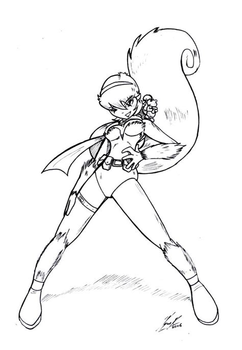 Squirrel Girl Sexy Sketch By NewEraOutlaw On DeviantArt