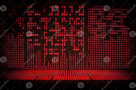 Digital Binary Code Matrix Background Stock Image Image Of Computer Concept 269113405