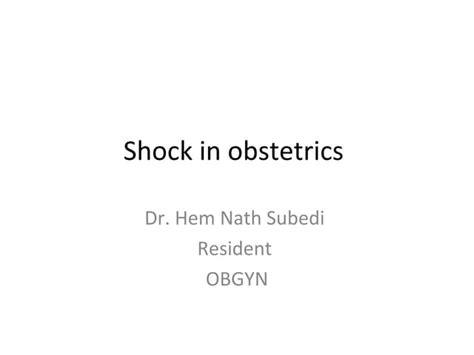 Emergency Obstetrics And Neonatal Care Pptx