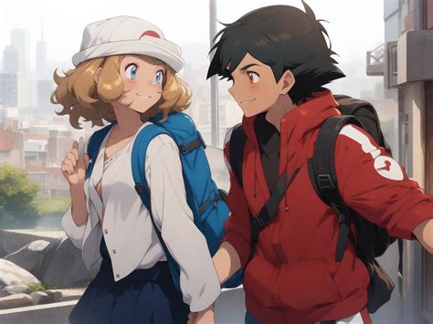 Ash And Serena Amourshipping By Legendamourshipper On Deviantart