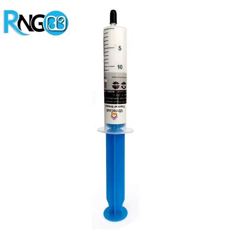 خمیر سیلیکون سرنگی 40g ضریب 1 سفید Ultracool