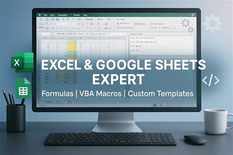 Create Excel Formula Vba Macro Google Sheet And Custom Spreadsheet Templates