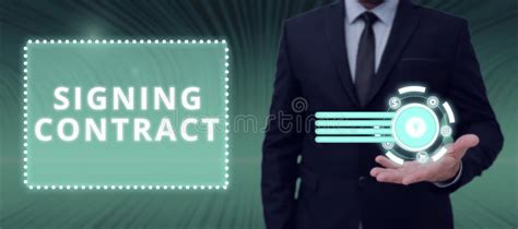 Writing Displaying Text Signing Contract Business Overview Keeping The