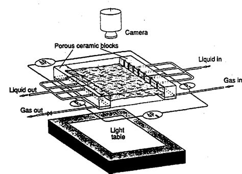 Figure 1 From Flow Visualization And Relative Permeability Measurements