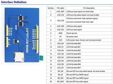 Help Wemos D1 R32 With 35 Tft Lcd Touchscreen Shield Displays