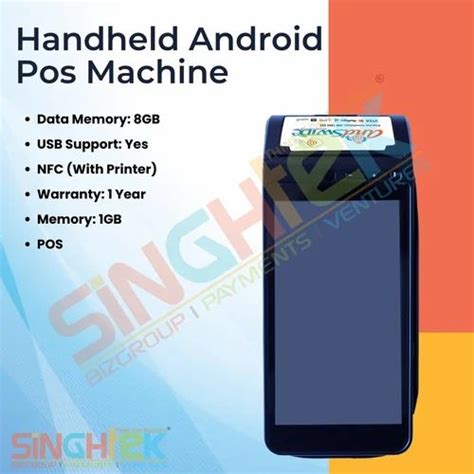 Handheld Android POS Machine At Rs 9500 POS Touch Screen Monitor In Jaipur ID 2853035793733