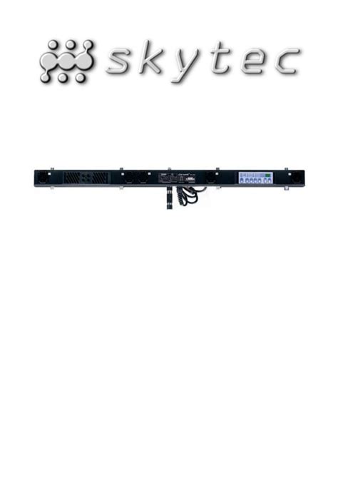 Skytec DMX Light Controller Manual 20 Sider