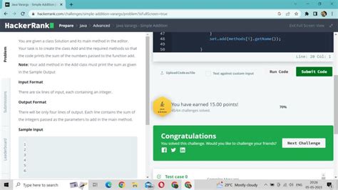 Lipika M S On Linkedin 100daysofcodechallenge Java Coding Dsa Day76 Leetcode Hackerrank