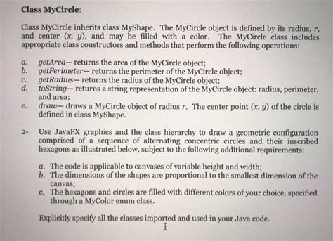 Solved 1 Create A Hierarchy Of Java Classes As Follows
