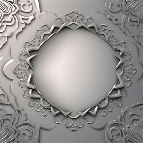 Premium Ai Image Paper Cut Patterned Background