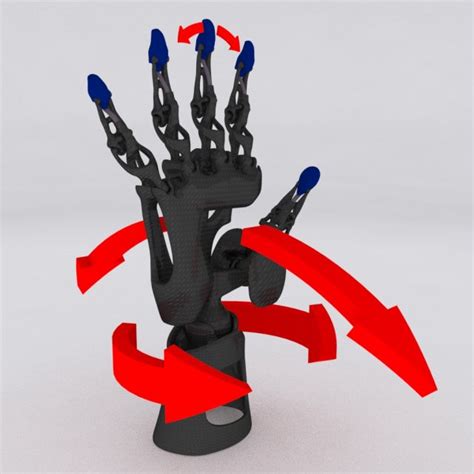 Biomimetic Hand 3d Model