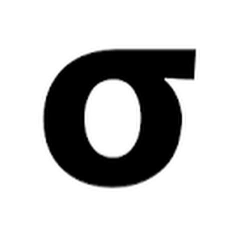 Lowercase Sigma Youtube Lowercase Sigma Youtube