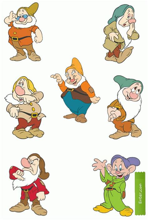 Sete Anões Para Imprimir Notchtrend
