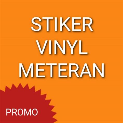Jual Cetak Stiker Vinyl Stiker Label Makanan Shopee Indonesia