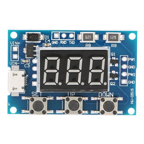 Channel PWM Frequency Duty Cycle Adjustable Wave Rectangle Signal Generator Walmart