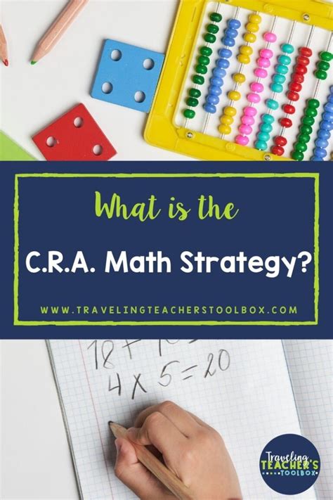 Your Ultimate Guide To The Cra Math Strategy Traveling Teachers Toolbox
