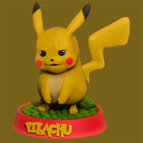 Who Loves Pikachu R Zbrush