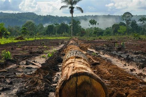 Charting Deforestation Rates Ar Generative Ai Premium Ai Generated Image