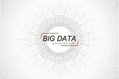 Premium Vector Big Data Visualization Big Data Machine Learning