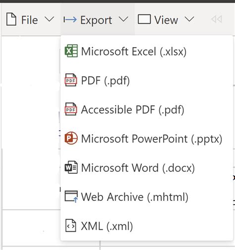 Solved No Option To Export To Csv In Cloud Power Bi Pagin
