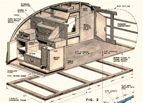 Teardrop Trailer Chassis Plans At Candace Powell Blog