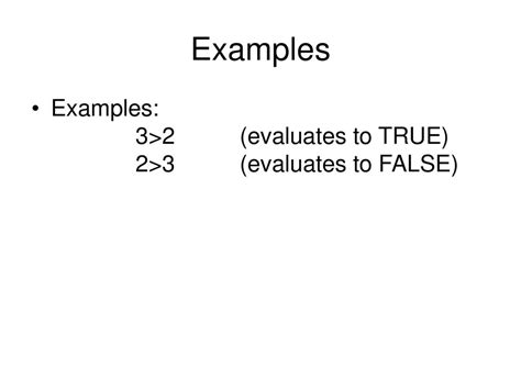 boolean expressions and if statements ppt download