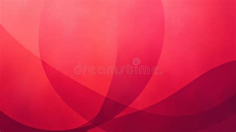 Abstract Red Gradient With Overlapping Circular Shapes Creating A Dynamic And Modern Design