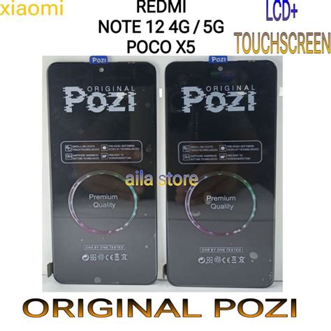 Jual Lcd Touchscreen Xiaomi Redmi Note G G Poco X Original Pozi Full Set Shopee Indonesia