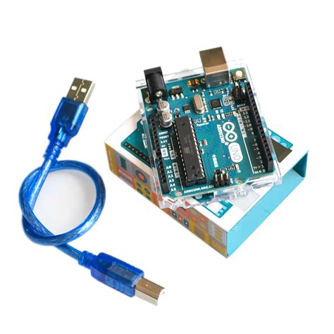 10SETS LOT New And Original Arduino UNO R3 ATMega328P ATMEGA16U2 With Cable Official Genuine In