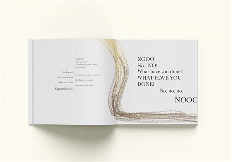 Tangled Movie Script Book On Behance