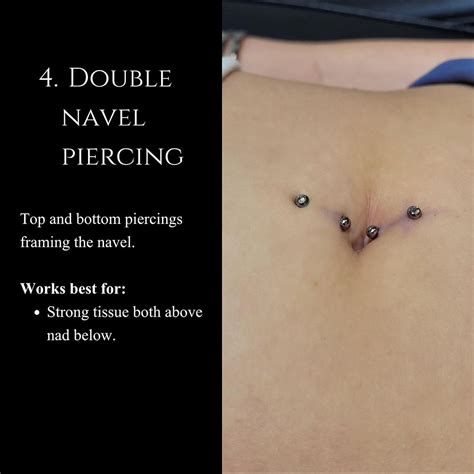 6 Types Of Navel Piercings And Which Anatomy They Actually Work For