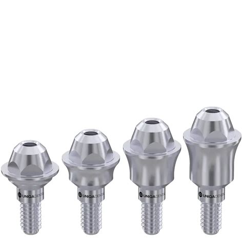 30 X Straight Multi Unit Abutment D Type Internal Hex Regular Platform Uniqa Dental