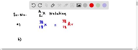 solved write the a z x notation for each atomic depiction