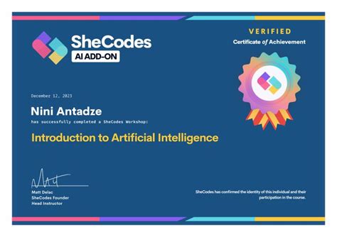 Html Css Javascript Shecodesai Webdevmagic Aiinaction Nini Antadze