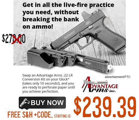 Advantage Arms GLOCK Conversion Kits Starting 239 39 FREE S H CODE